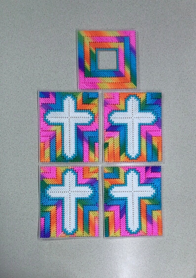 Sold Out Cross Plastic Canvas Tissue Box Cover - Etsy