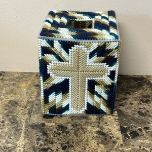 Cross Tissue Box Cover - Etsy