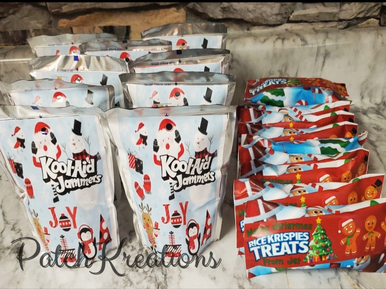 Custom Party Favors. Chip Bags, Juice. Each Comes With 12 - Etsy