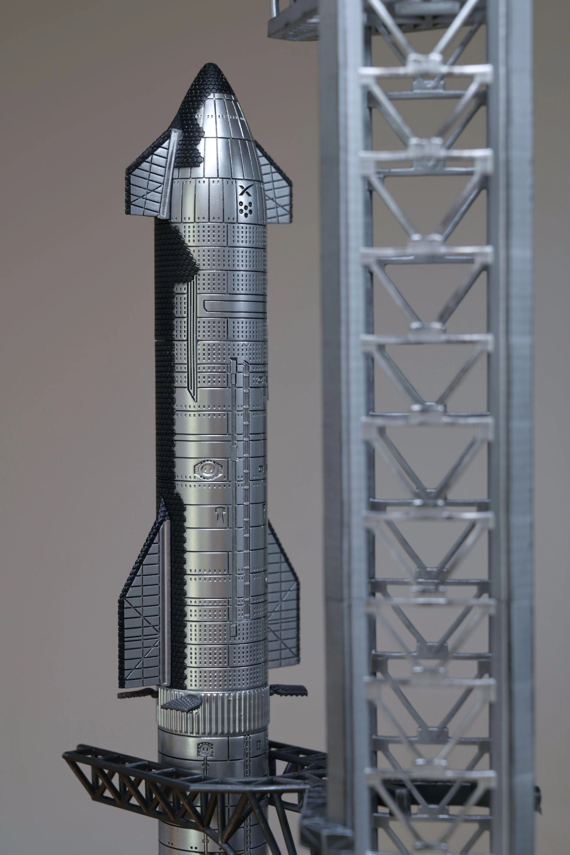 Starship on Launchpad Spacex Starship & Super Heavy Display - Etsy UK