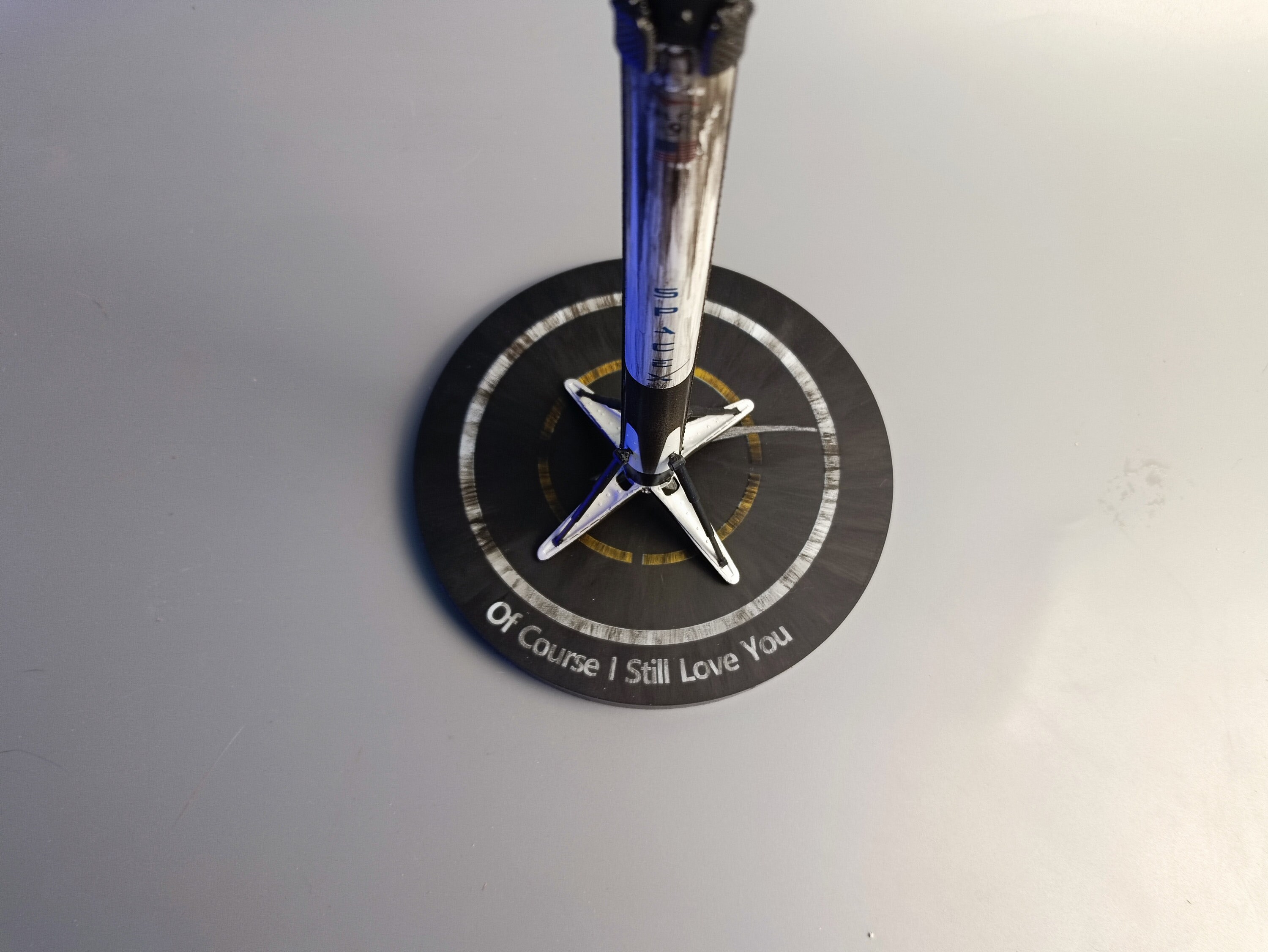 Falcon 9 First Stage Booster on Landing Zone Spacex UHD - Etsy UK