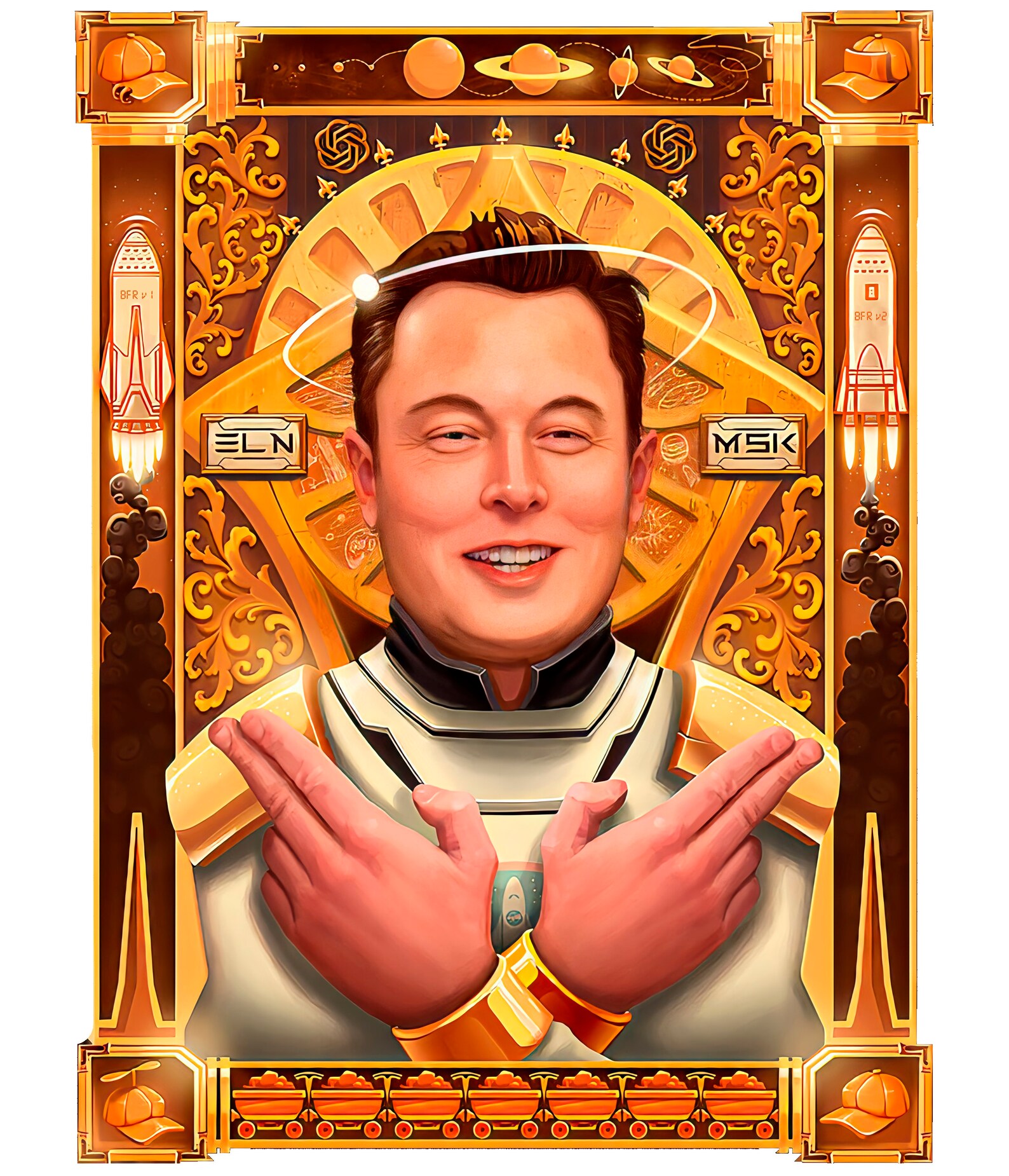 Icon Elon Musk - Etsy