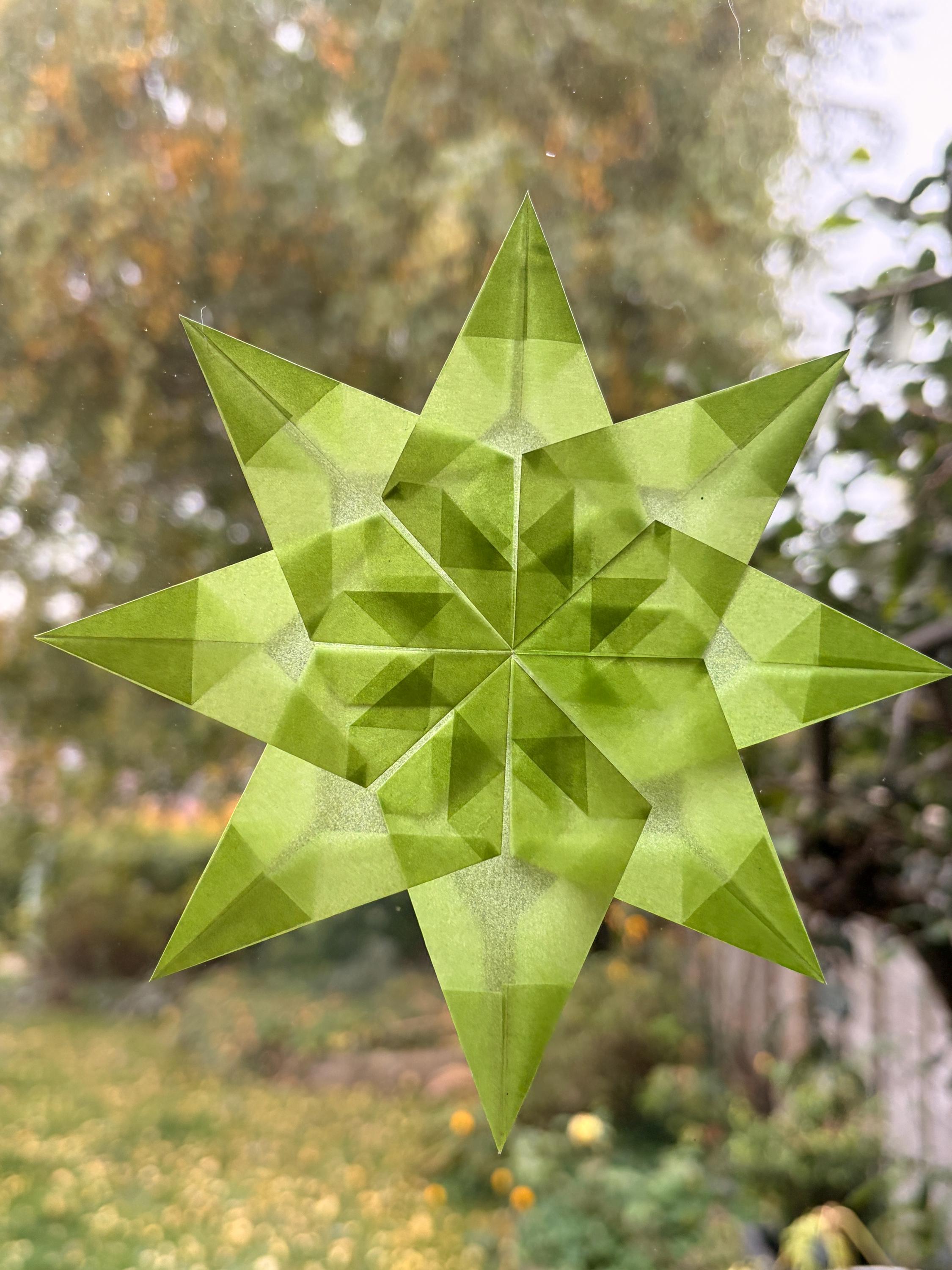 Window Stars Folding Tutorial Bundle - Transparent Modular Paper Stars ...