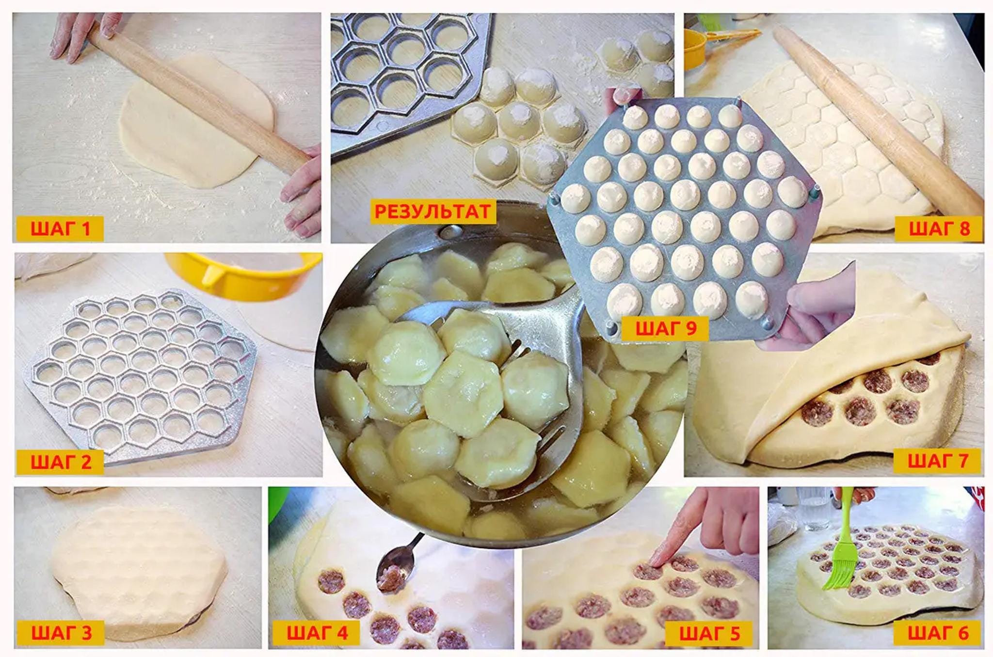 Metal Vintage Mold for Molding Dumplings/ravioli. Dumpling Maker ...