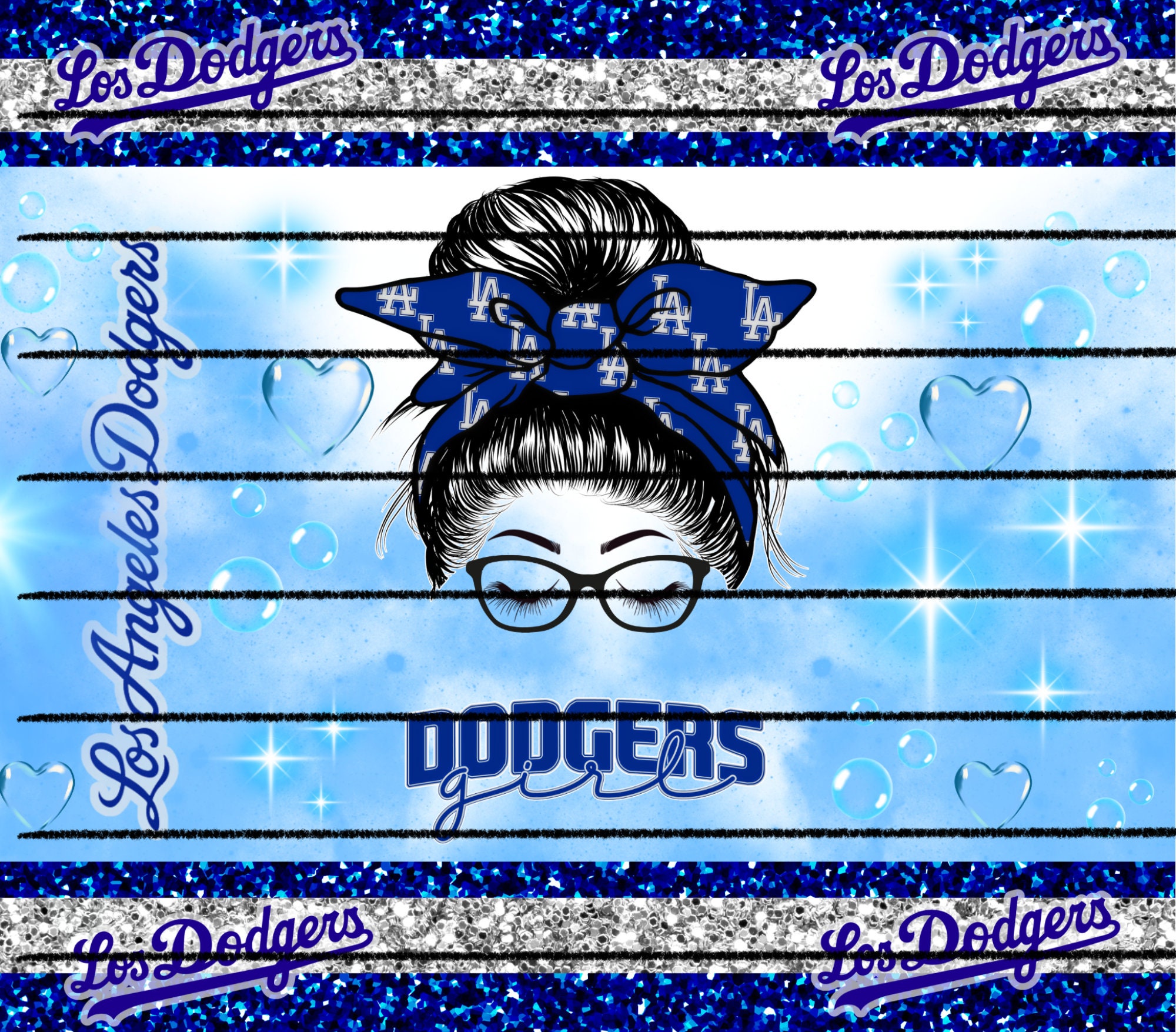 Dodger Girl - Etsy