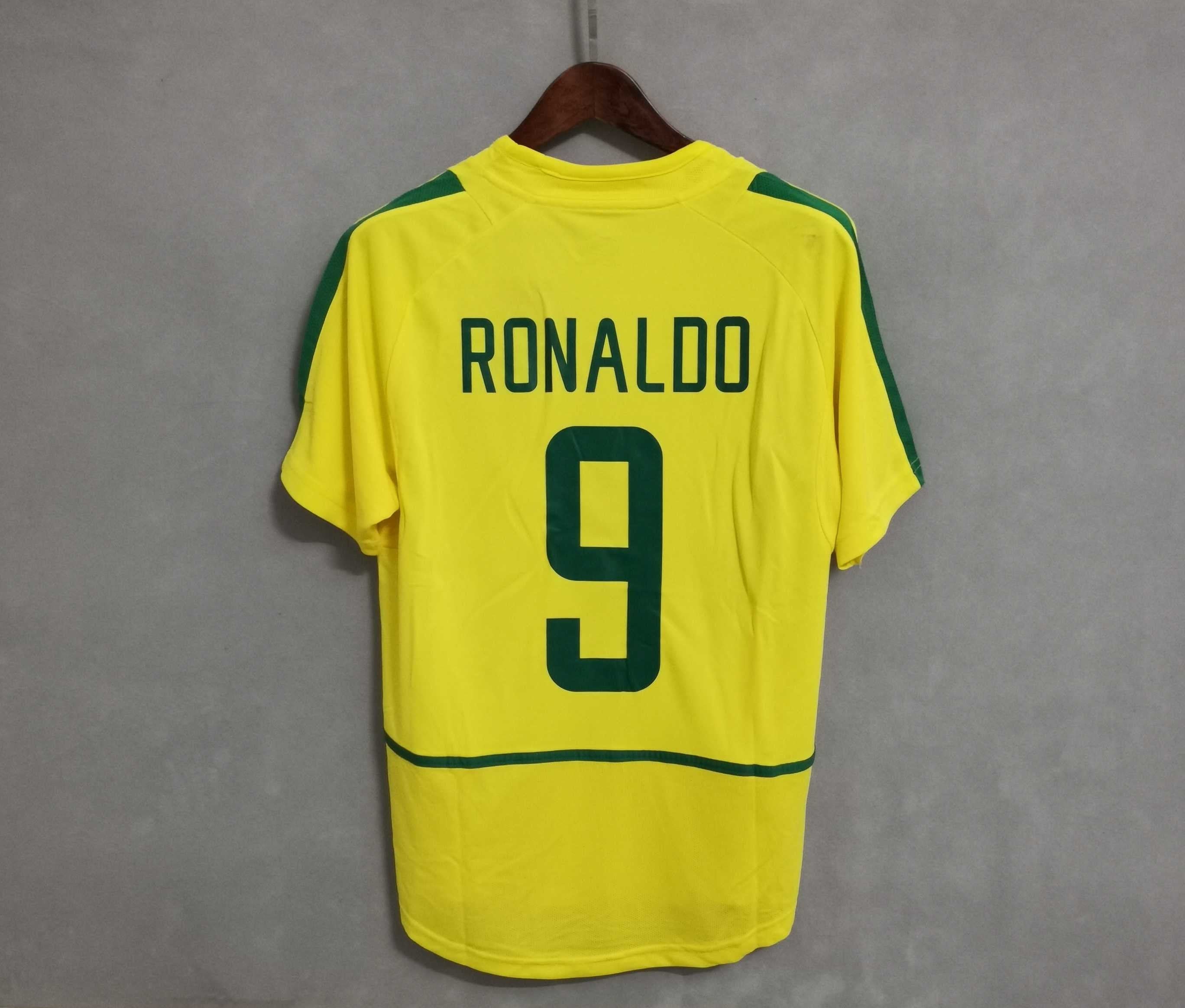 Brazil 2002 World Cup Ronaldo 9 Retro Jersey Home Shirt R9 | Etsy