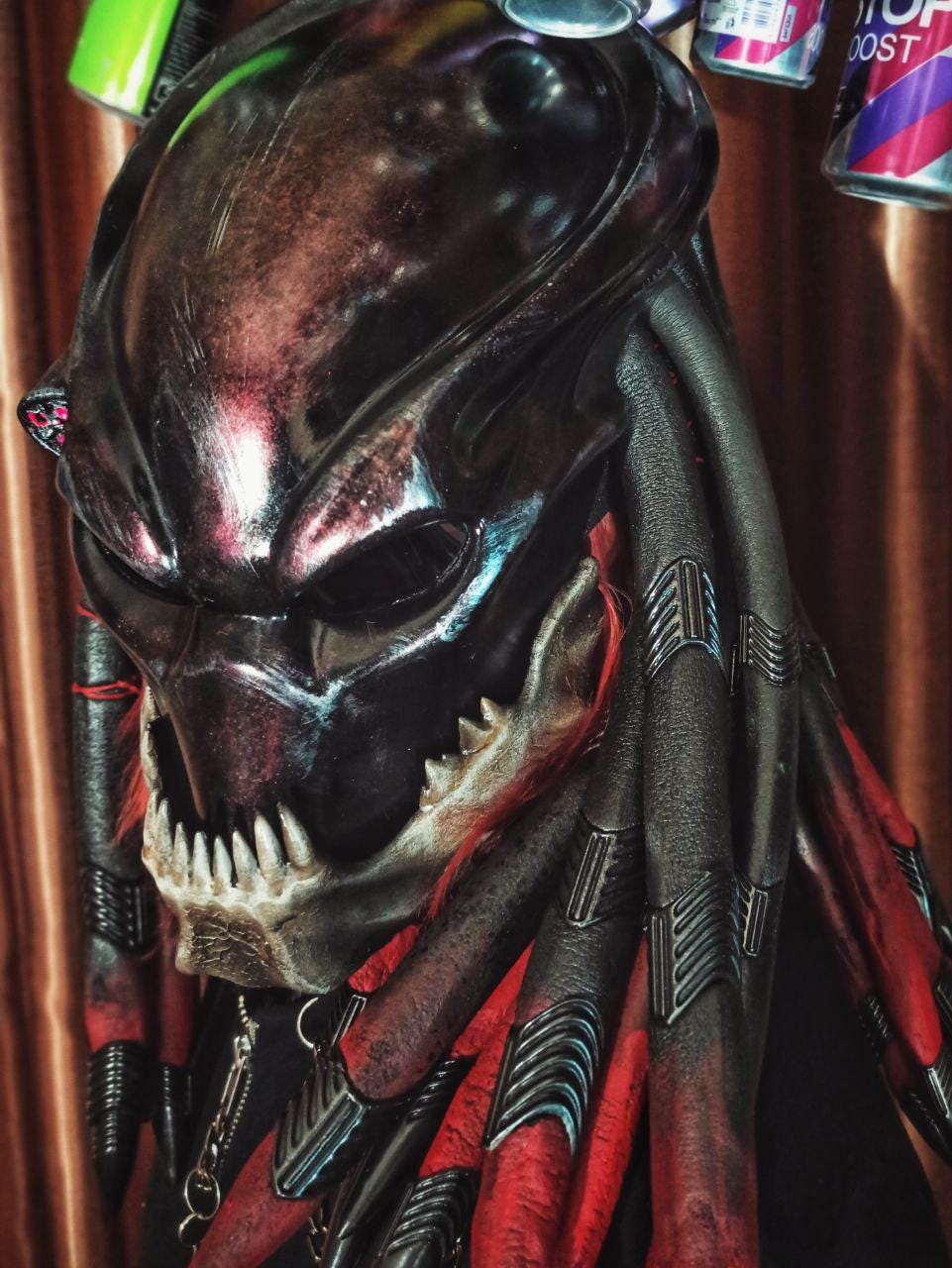 Berserker Predator Mask Files: Stand, Dreads Jewelry, 3D Print - Etsy