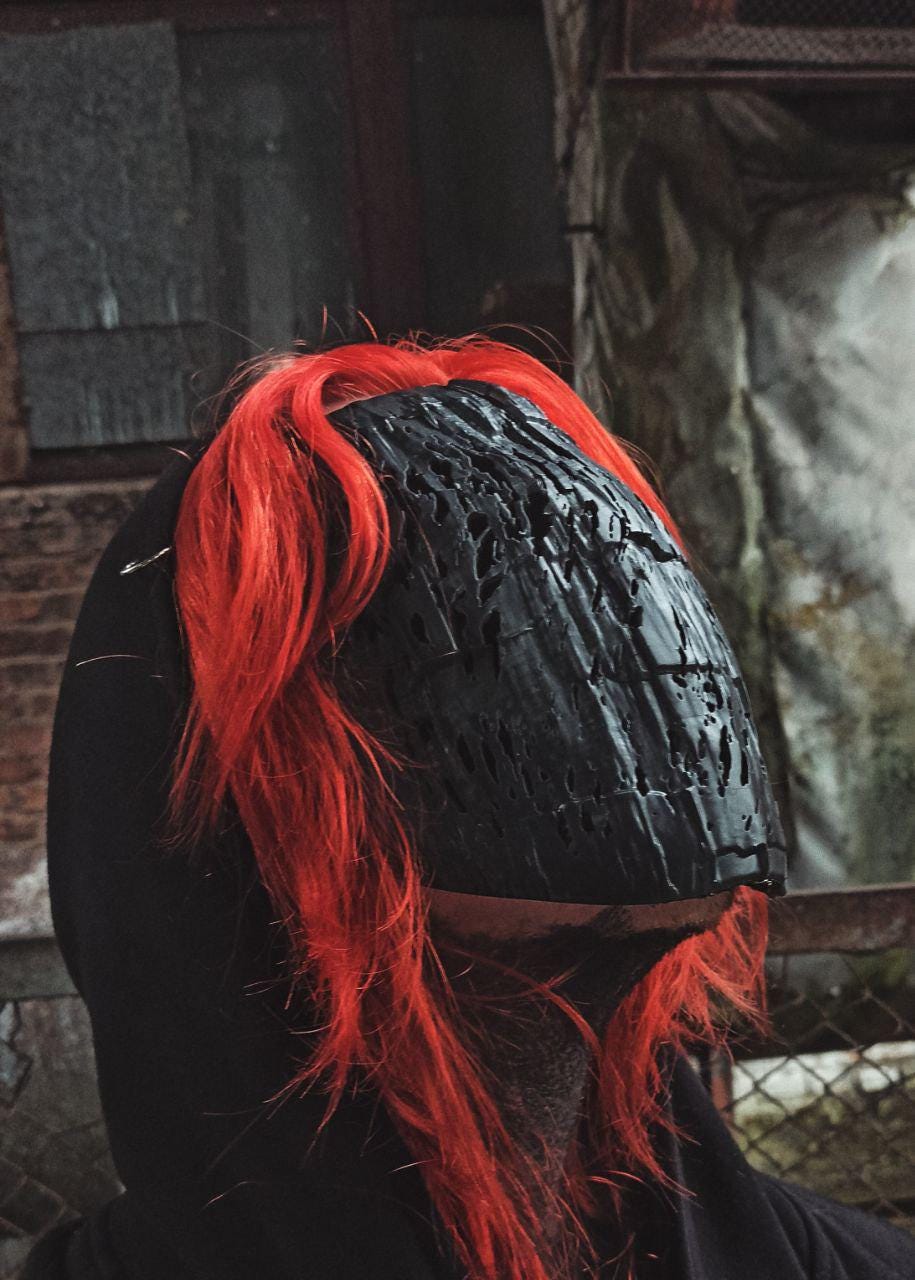 Black Silence Mask FILE. Mask From Library of Ruina in Project Moon ...