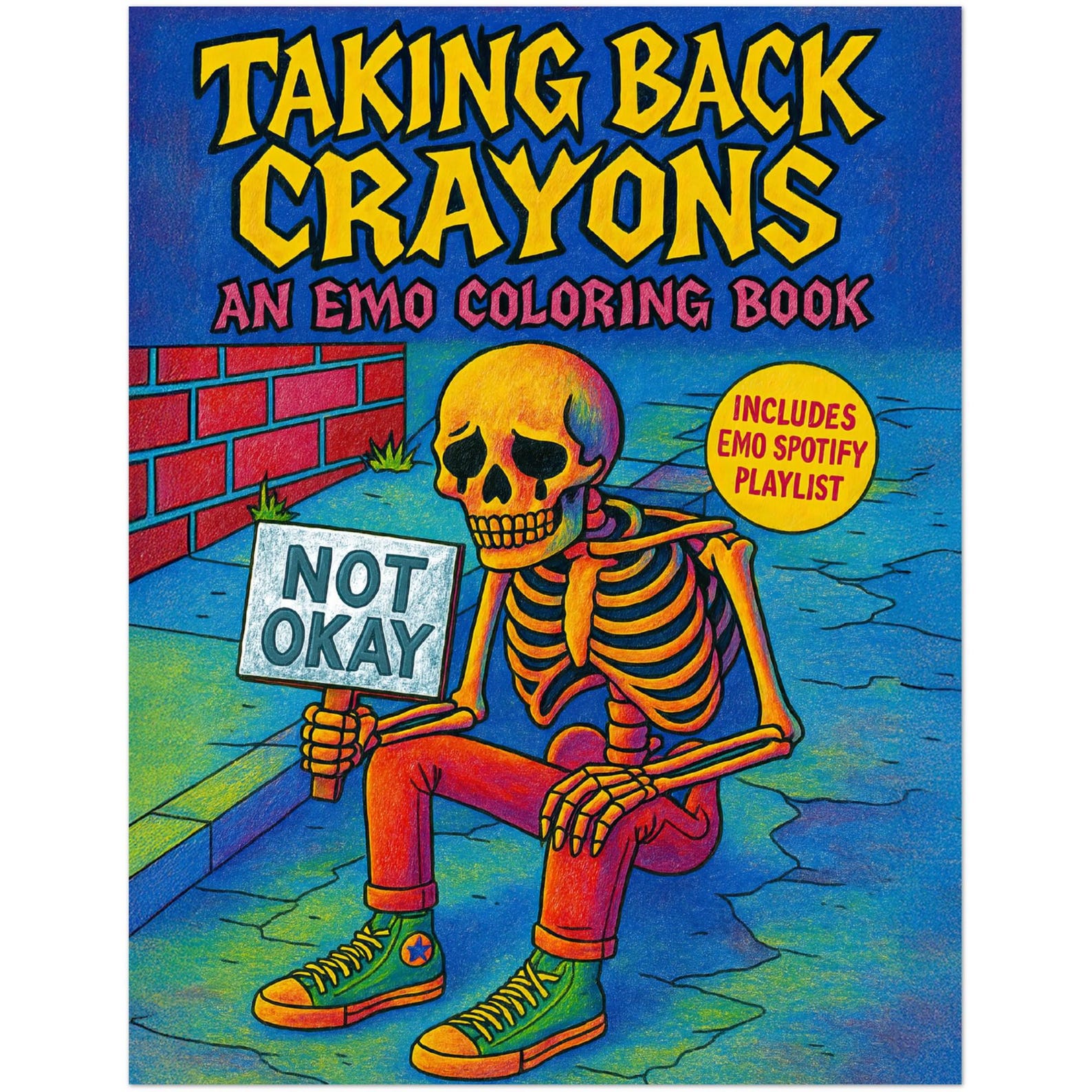 Taking Back Crayons: an Emo Coloring Book for Adults | Nostalgic Emo ...