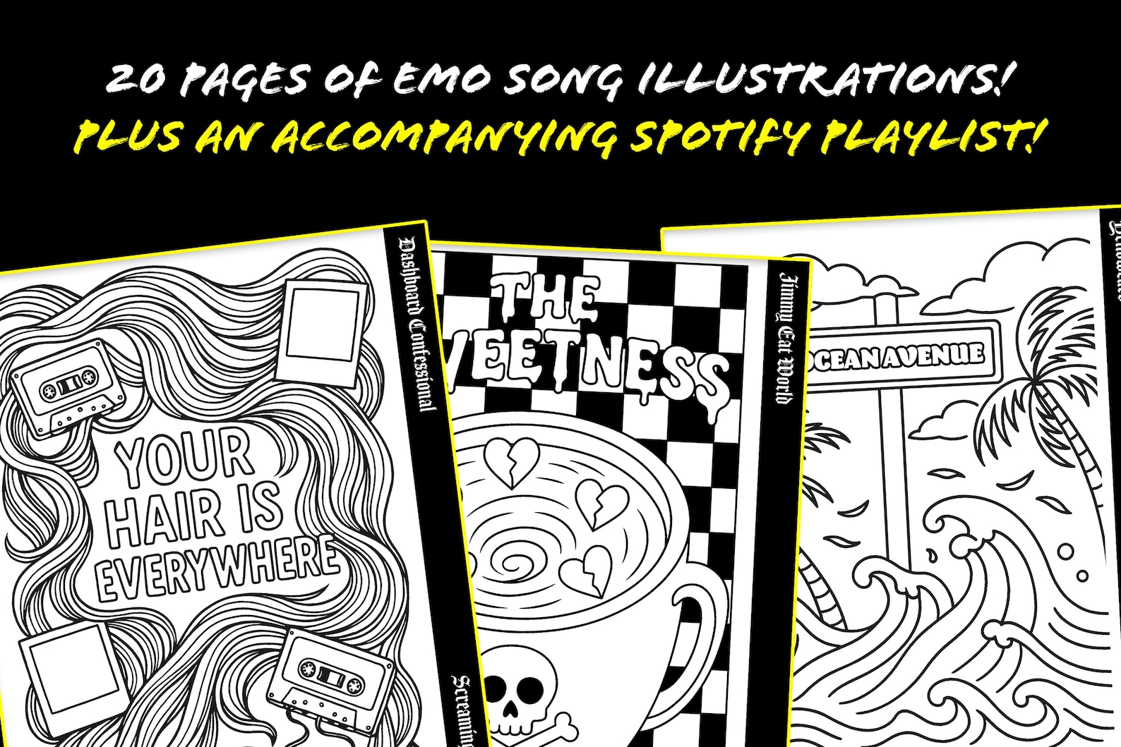 Taking Back Crayons: an Emo Coloring Book for Adults | Nostalgic Emo ...