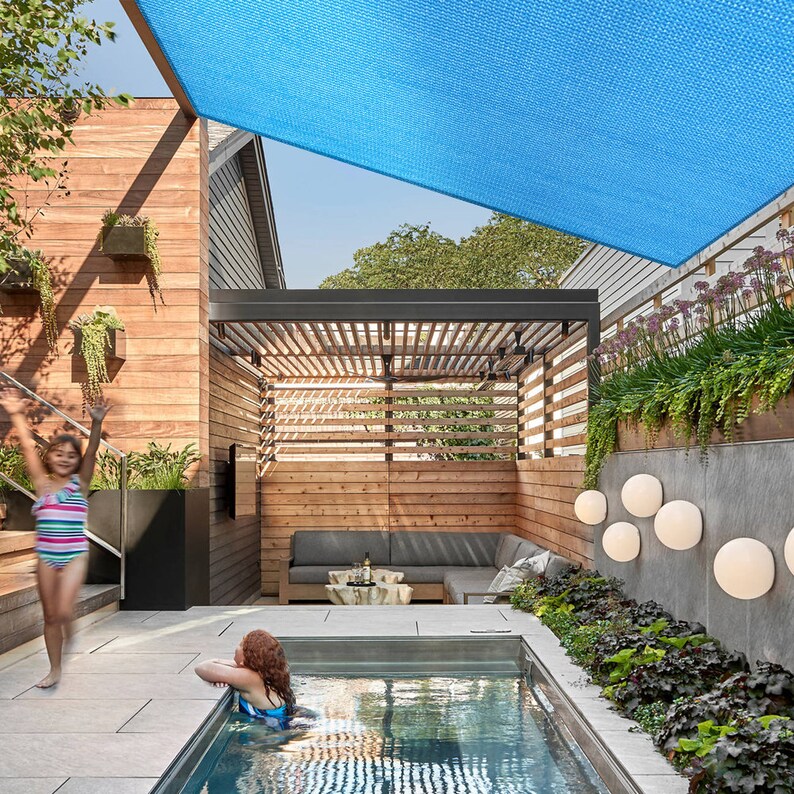 Eden's Decor Curved Square Sun Shade Sail UV Block Fabric - Etsy