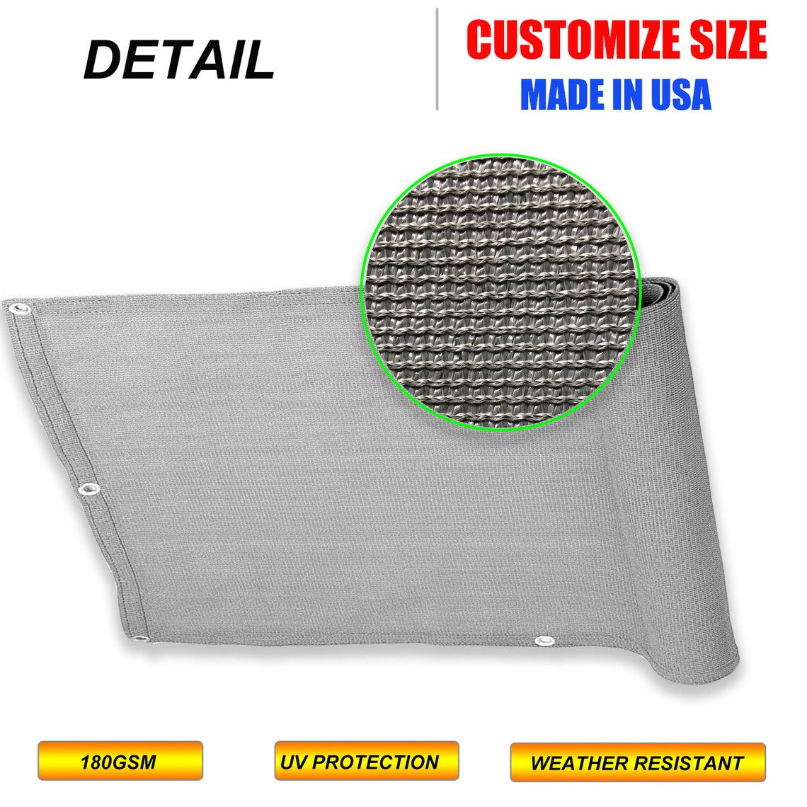 Balcony Privacy Screen Cover Blue Gray Brown/khaki Mesh - Etsy