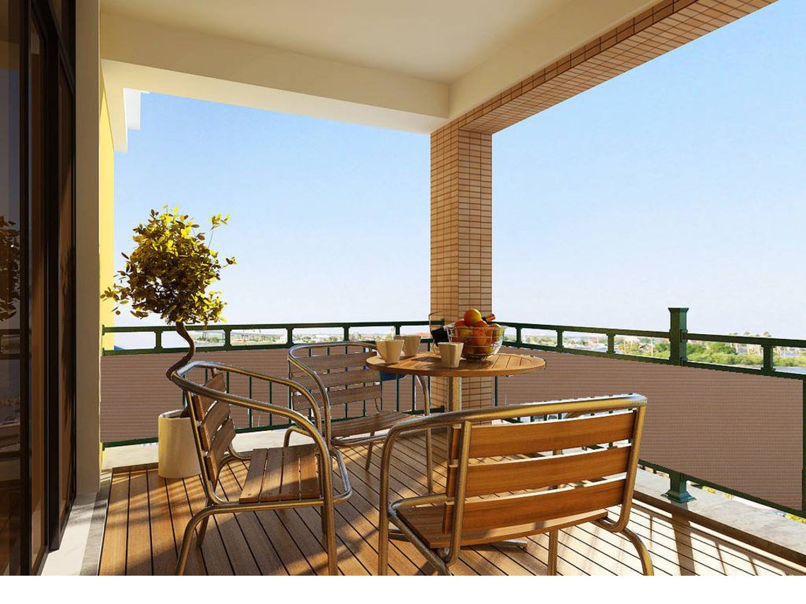 Eden's Decor 30 Inches Height Custom Balcony Privacy - Etsy