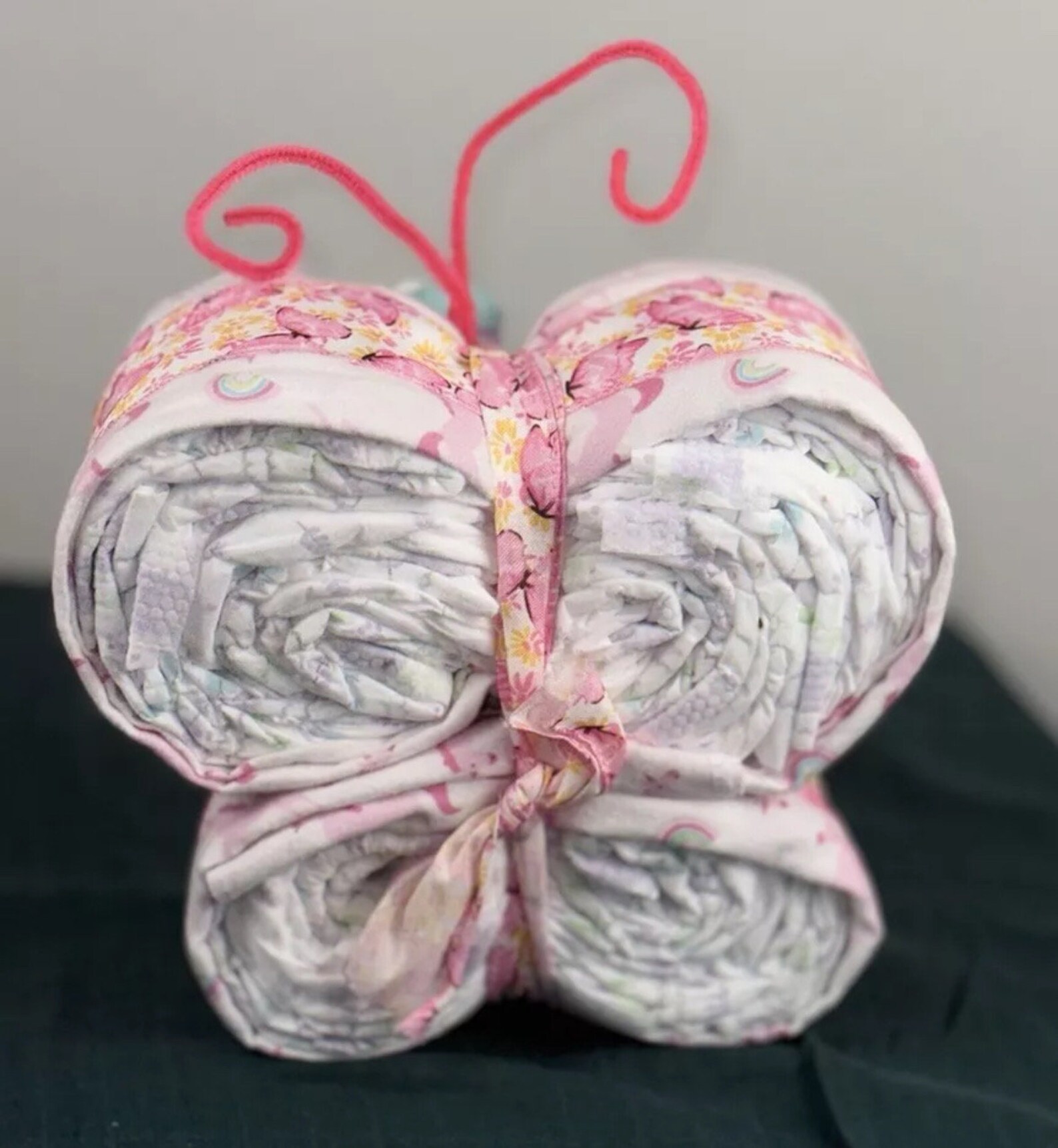 The Enchanting Butterfly Cutie Diaper Cake, a Delightful and Eye ...