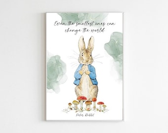 Peter Rabbit Quote | Etsy UK
