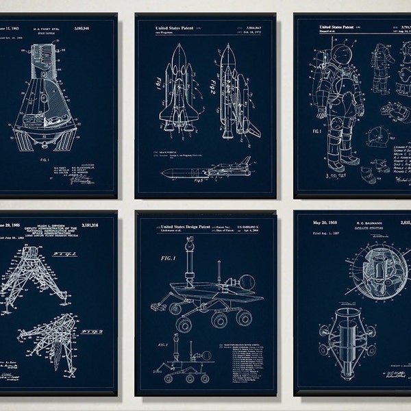 Space Blueprints - Etsy