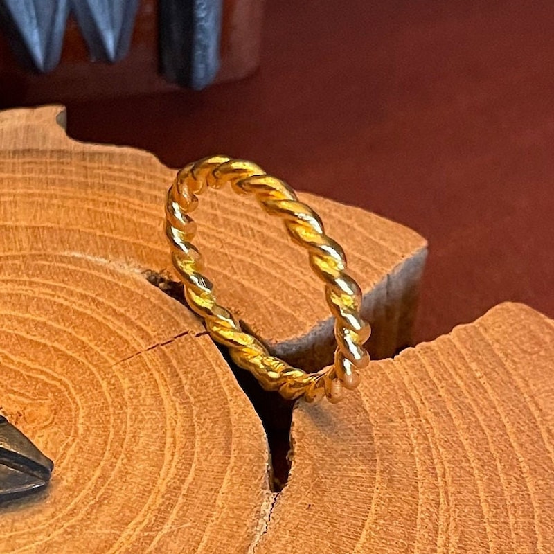 Pure Gold Ring - Etsy