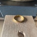 24K Pure Solid Gold Hand Forged Half Round Ring_made TO ORDER - Etsy
