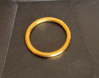 24k Gold Ring | Etsy