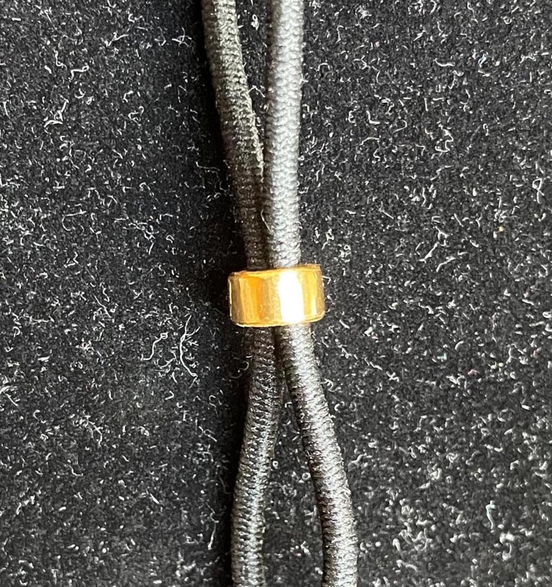 24K Pure Solid Gold Hand Forged Barrel Bead - Etsy