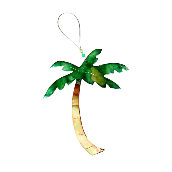 Palm Tree Ornament - Etsy