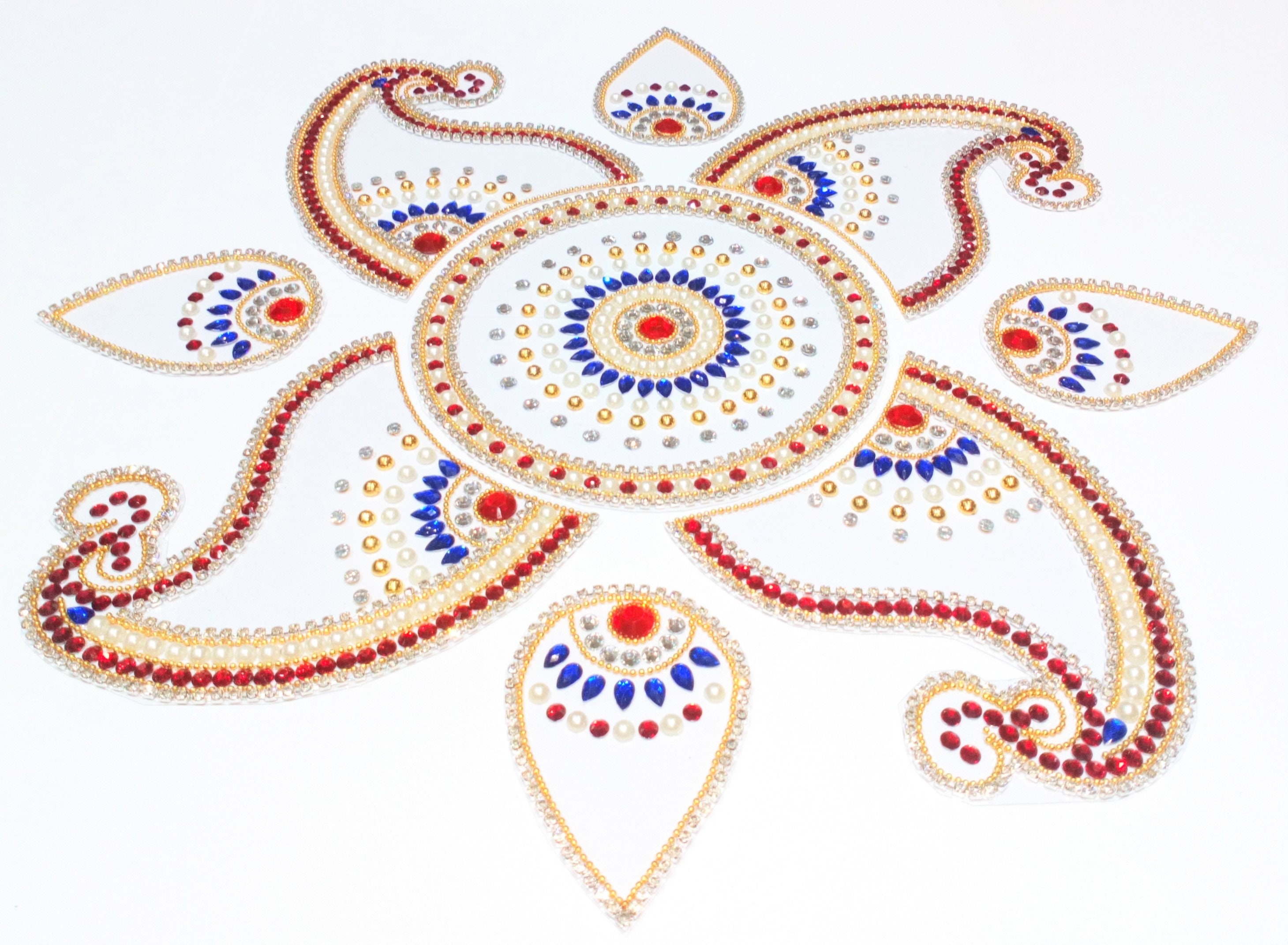 Rangoli Bling Bead Kits 36 40cm, Todo lo que necesitas para hacerlo tú ...