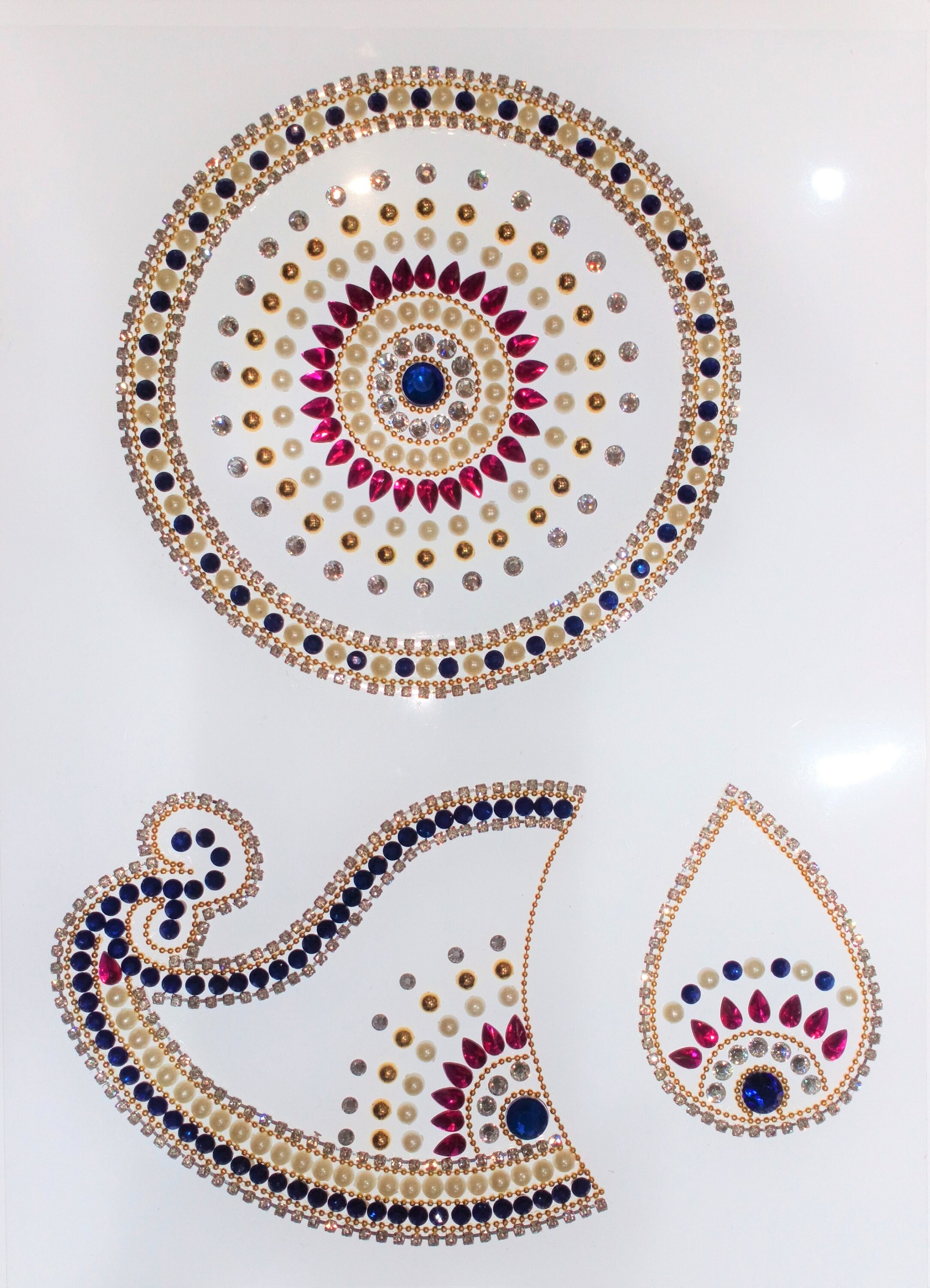 Rangoli Bling Bead Kits 36 40cm, Todo lo que necesitas para hacerlo tú ...