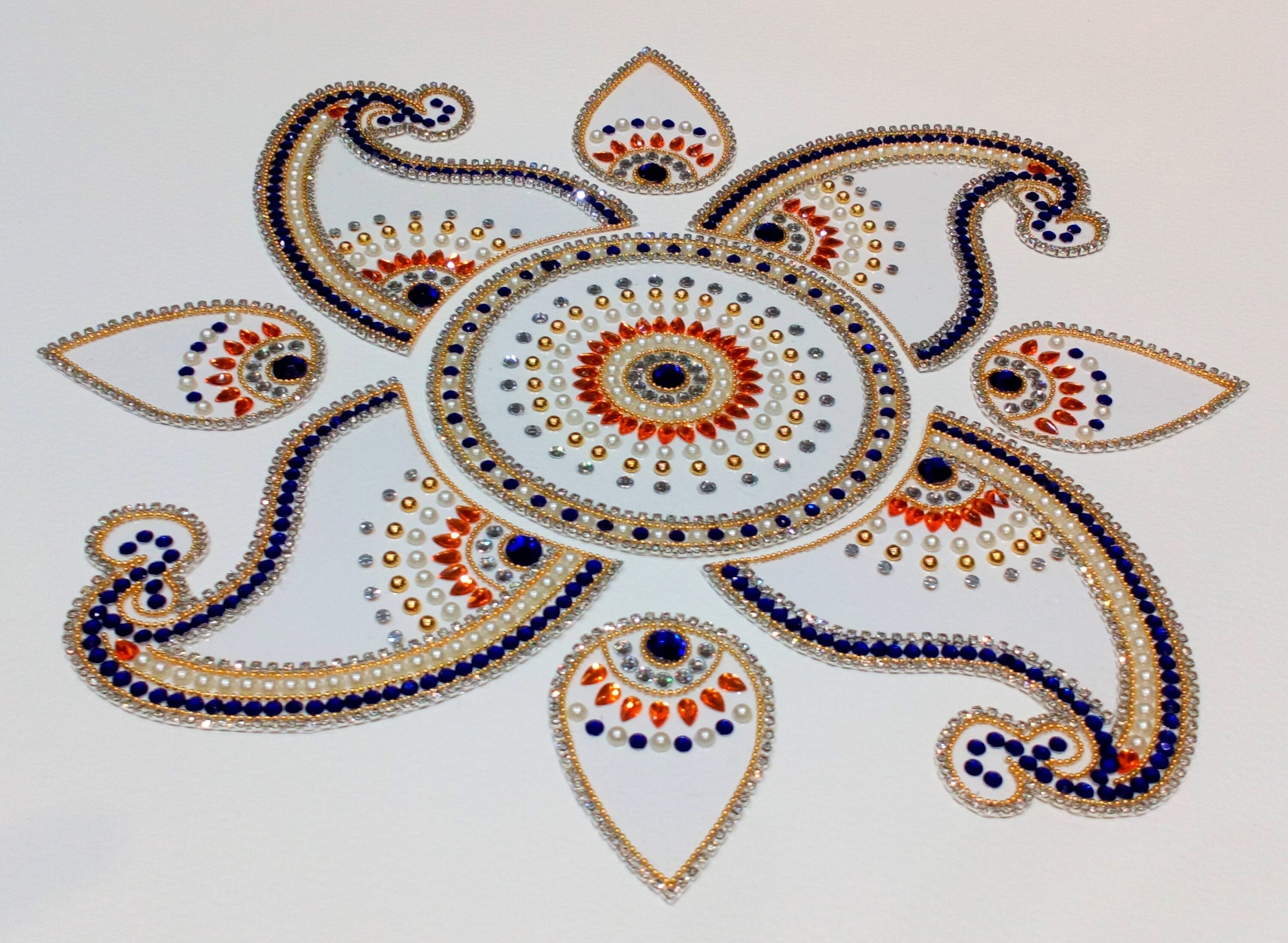 Rangoli Bling Bead Kits 36 40cm, Todo lo que necesitas para hacerlo tú ...