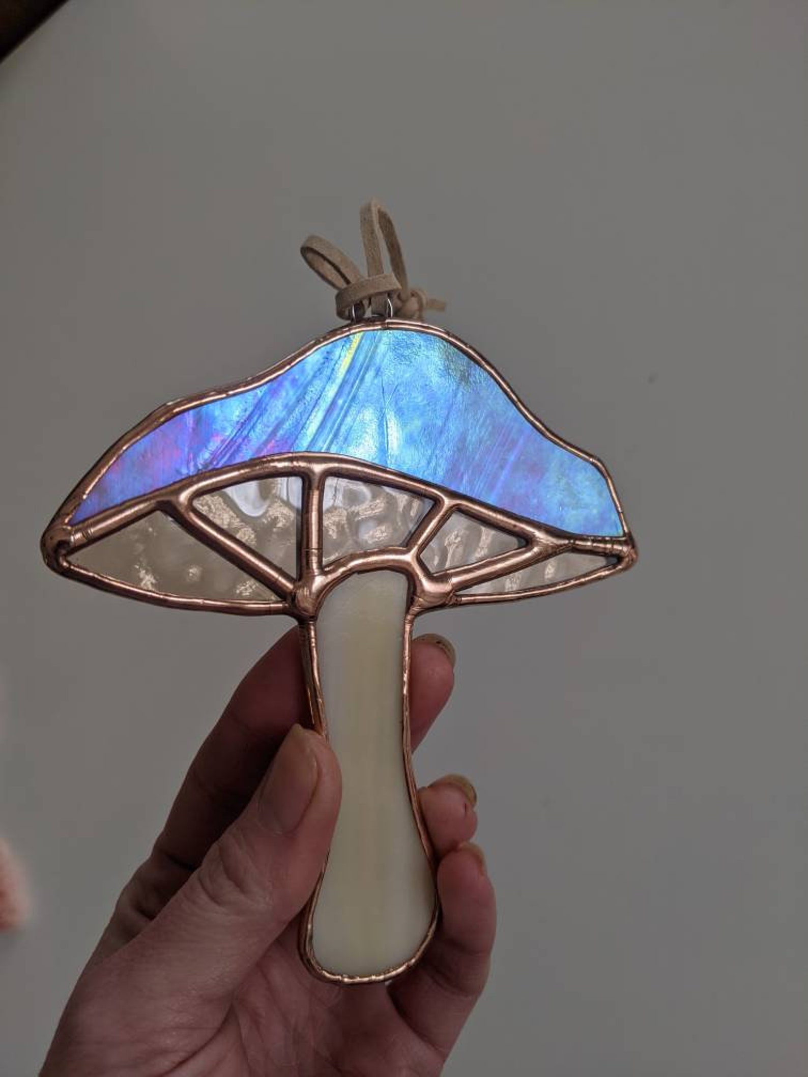 Stained Glass Psychedelic Mushroom | Etsy