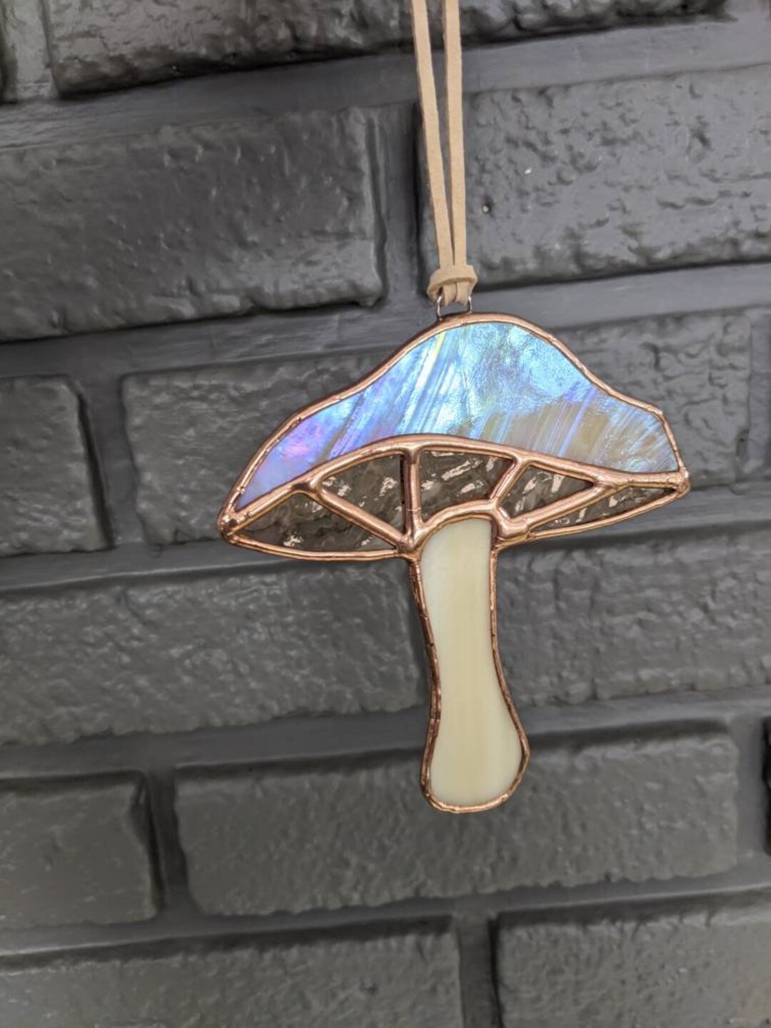 Stained Glass Psychedelic Mushroom - Etsy