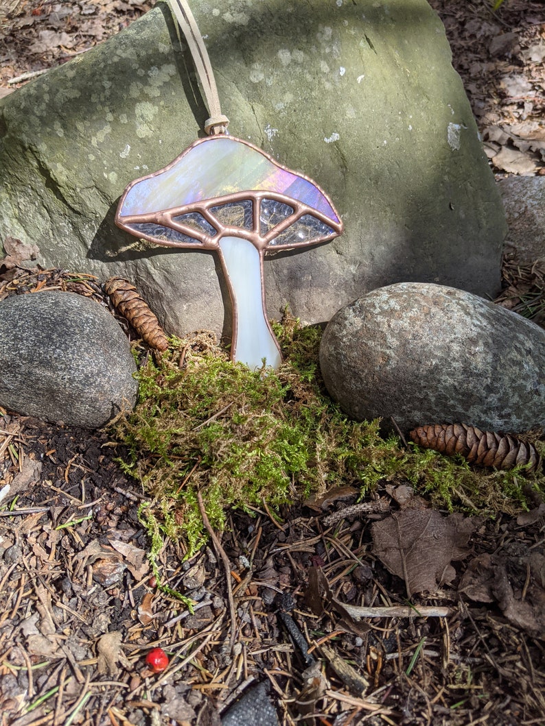 Stained Glass Psychedelic Mushroom | Etsy
