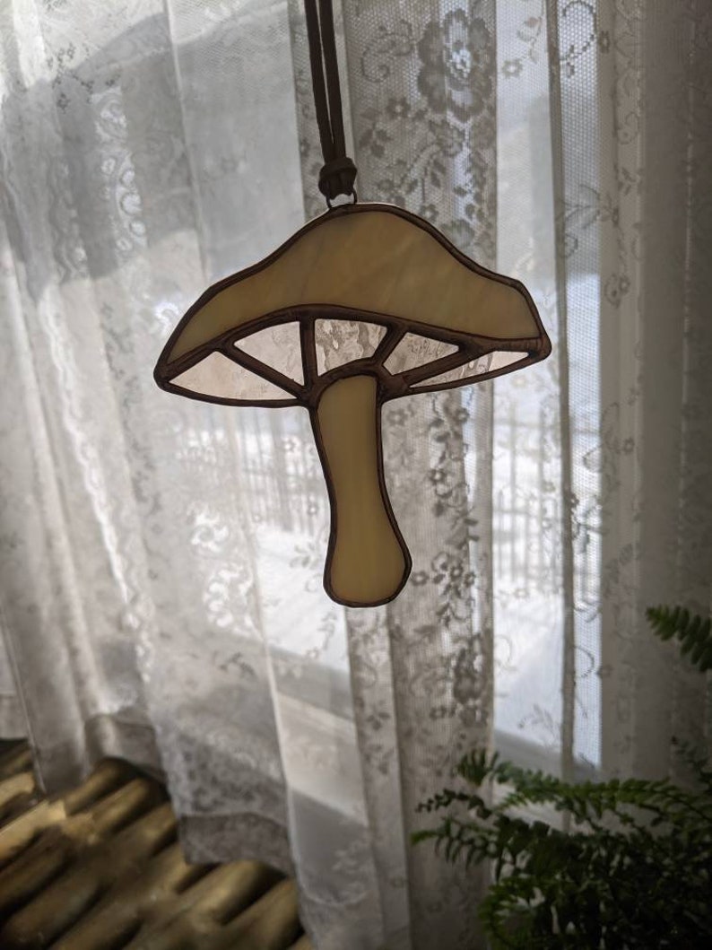 Stained Glass Psychedelic Mushroom | Etsy