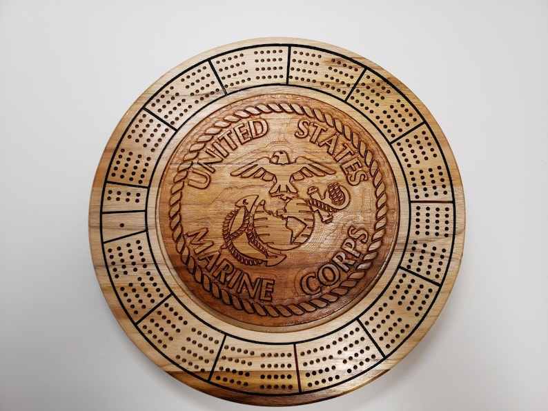 Marine Cribbage Board, 2, 3 or 4 Player - Etsy
