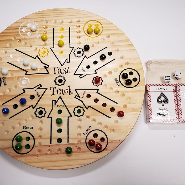 Fast Track Board Game - Etsy