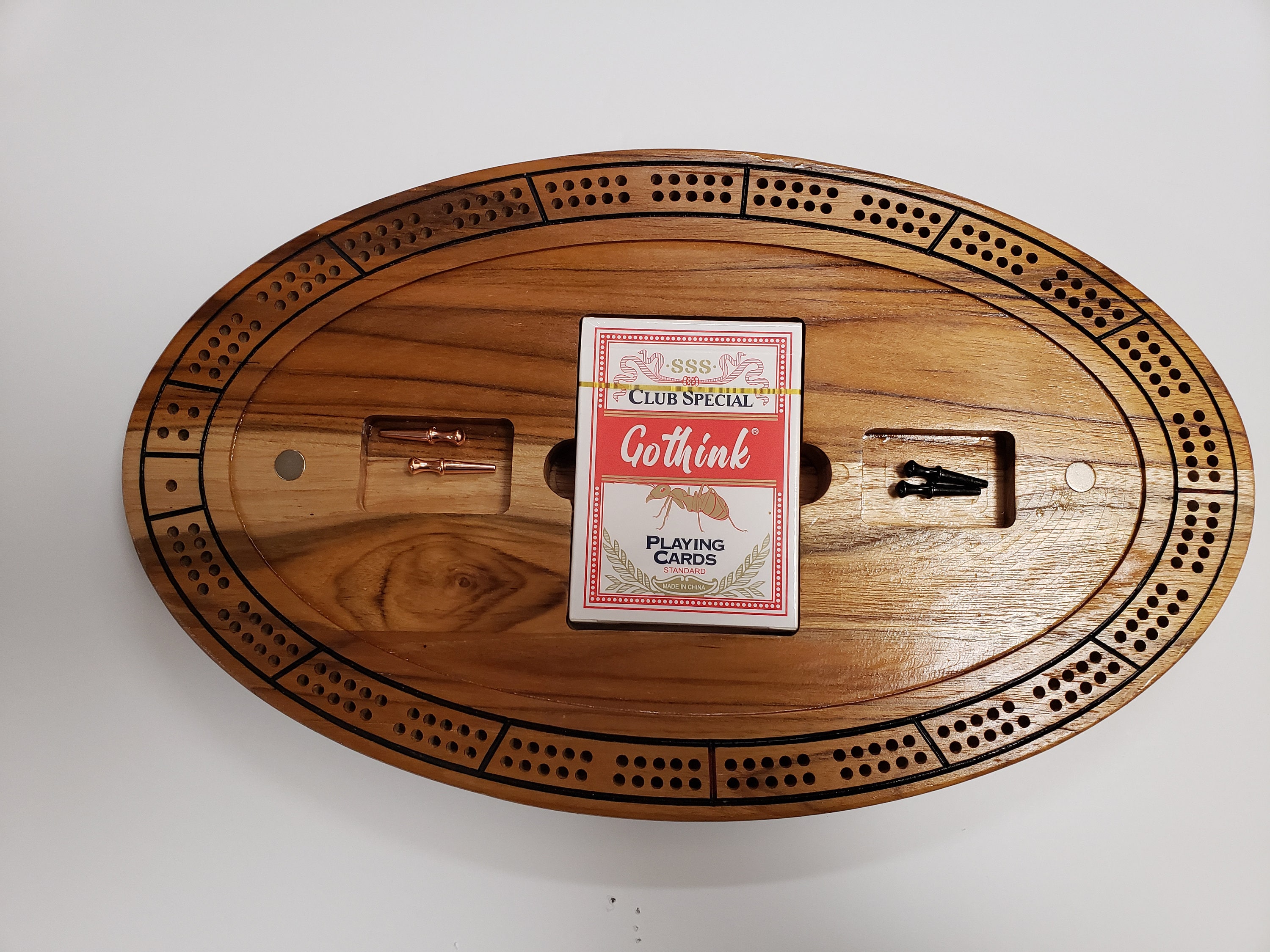 Cribbage Board, Washington 2 Player - Etsy