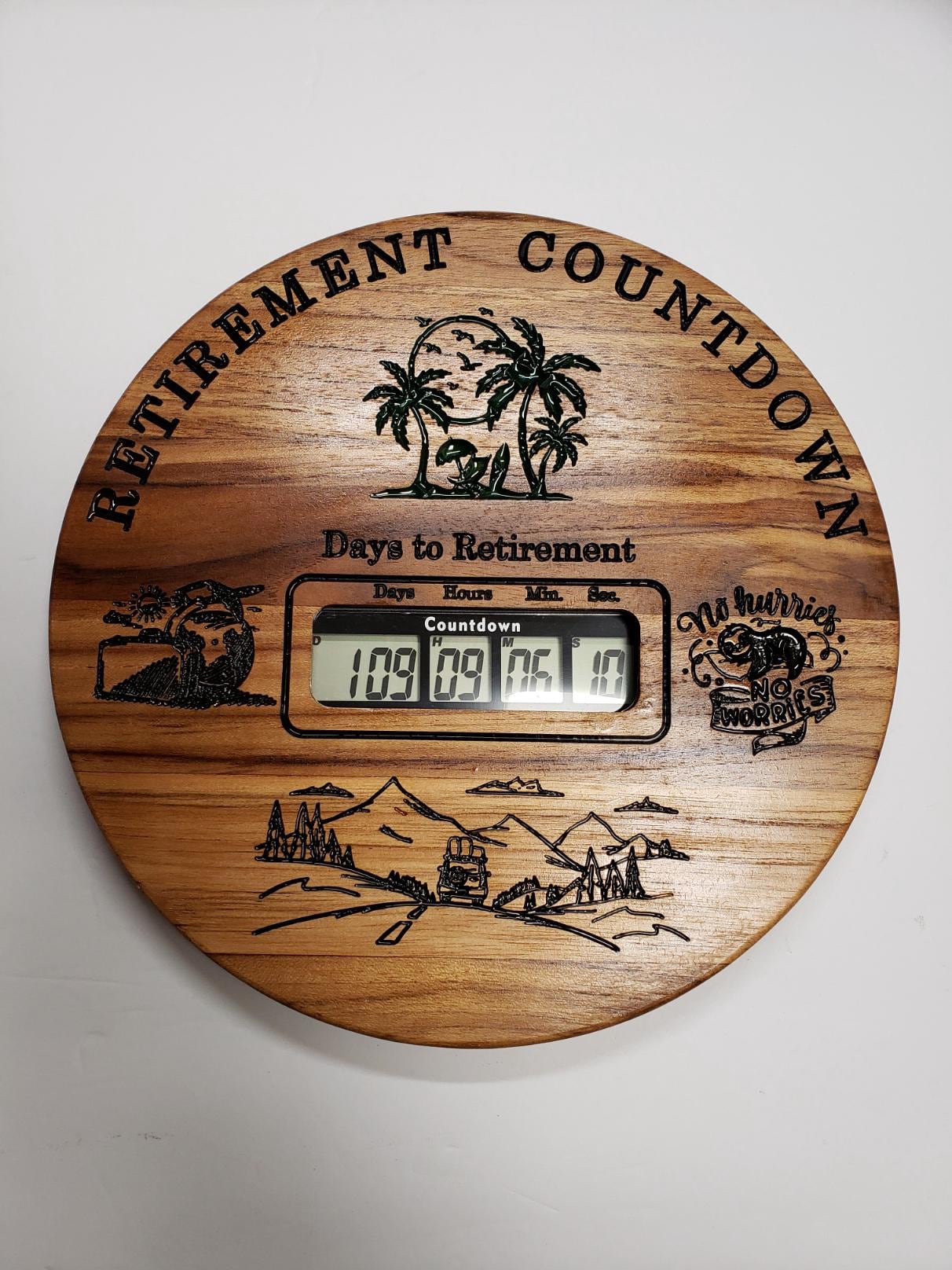 Retirement Countdown Timer, With Customize Options Available - Etsy