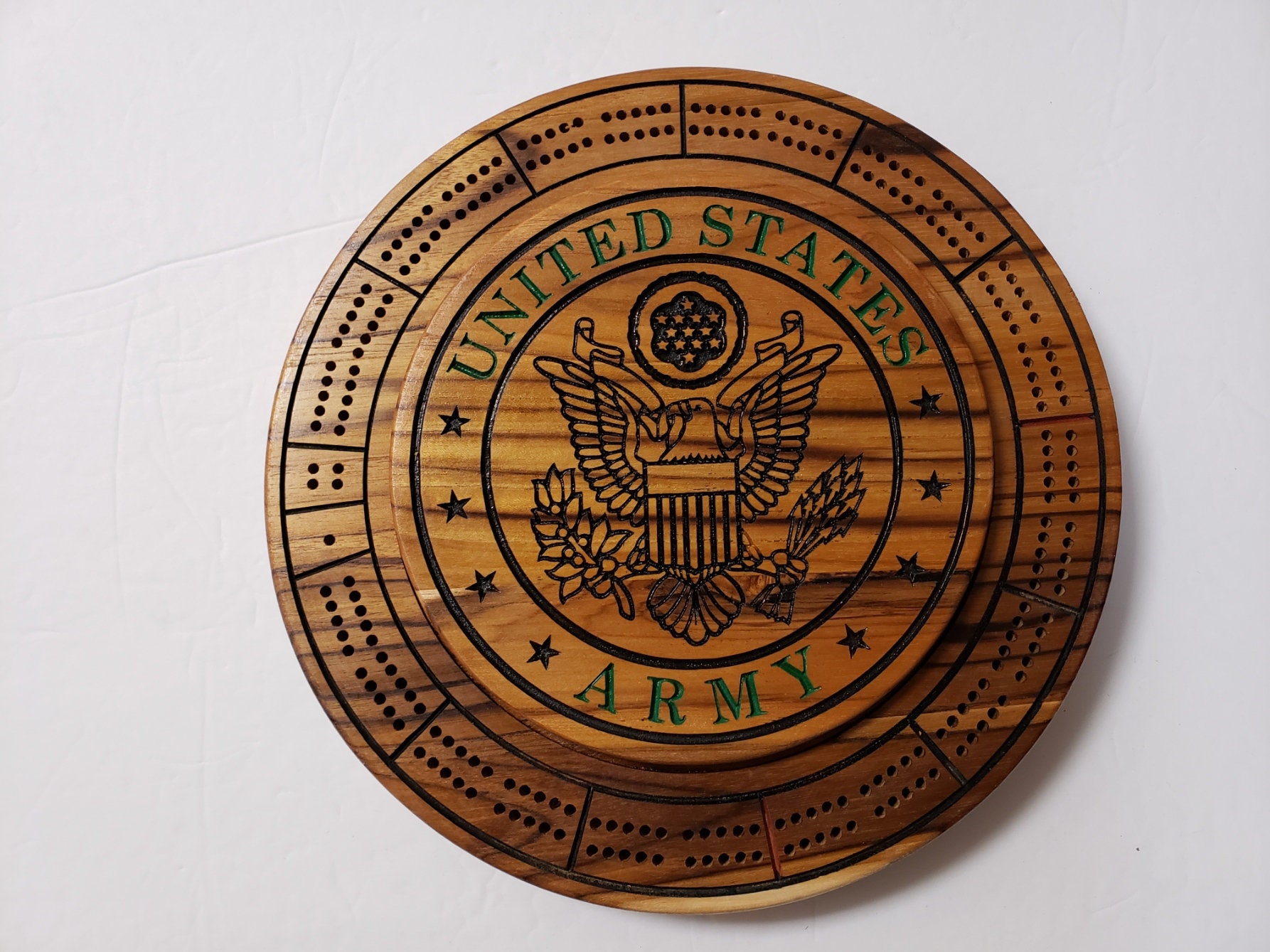 Army Cribbage Board, 2, 3 or 4 Player - Etsy