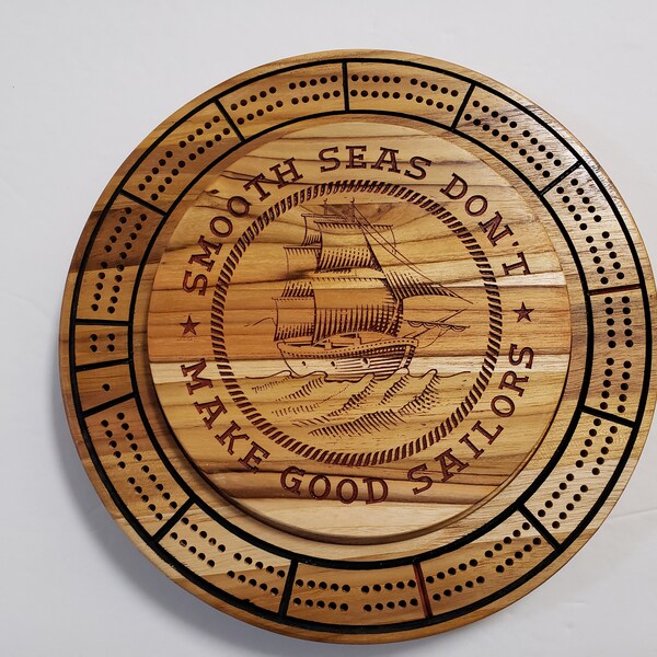 Cribbage Board Boat - Etsy