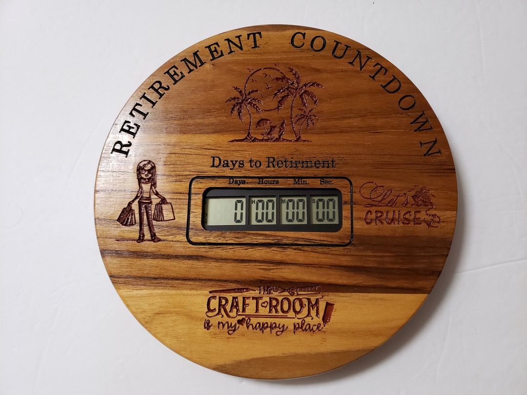 Retirement Countdown Timer - Etsy