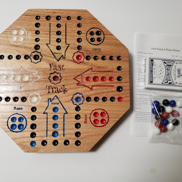 Fast Track Board Game - Etsy