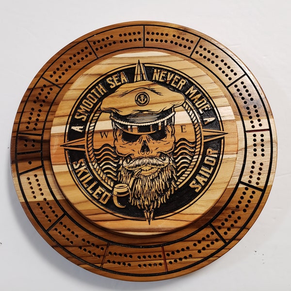 Cribbage Board Boat - Etsy