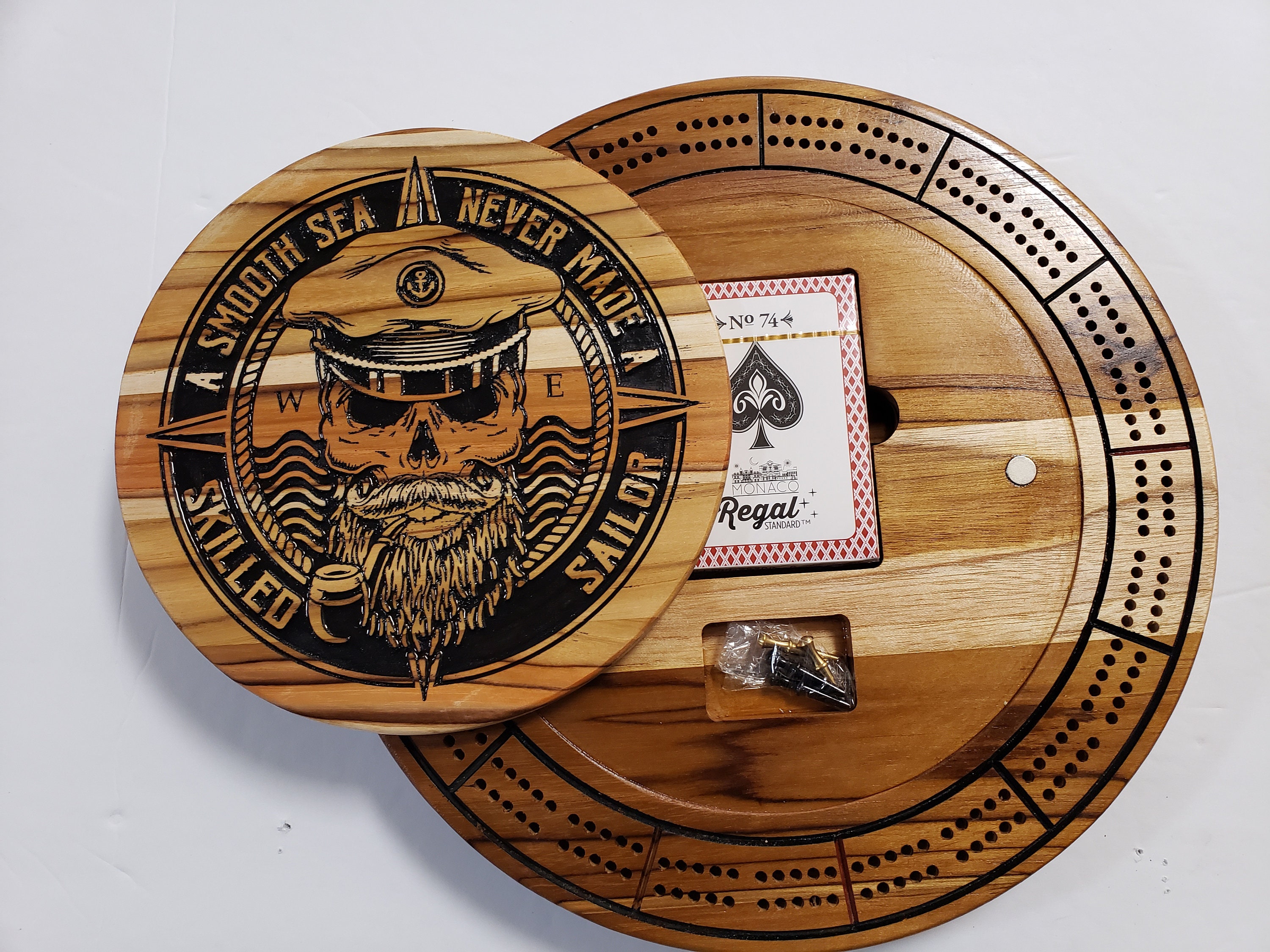 Boat Captain, Cribbage Board, 2, 3 or 4 Player - Etsy