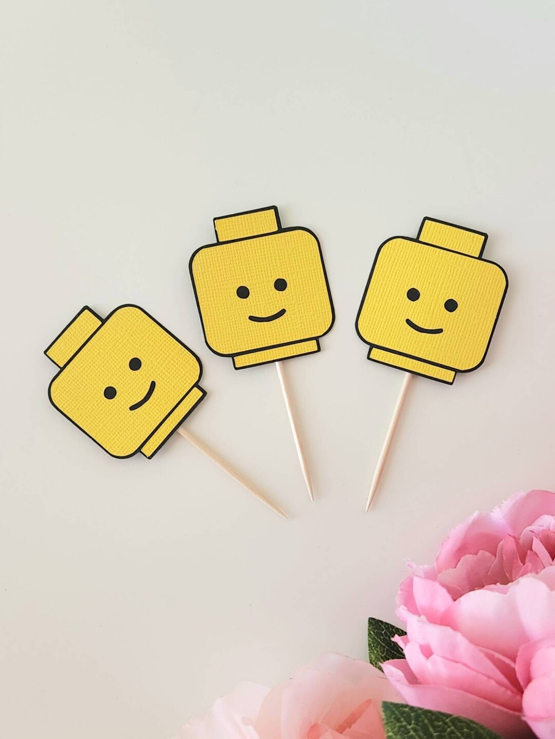 Lego Cupcake Topper, Lego Party, Lego Cupcake Toppers, Lego Theme, Lego ...