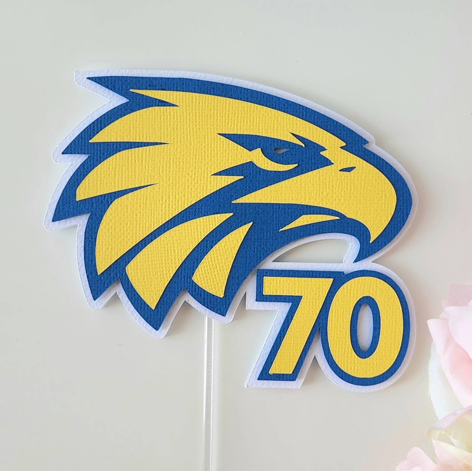 West Coast Eagles Cake Topper | West Coast | West Coast Eagles Birthday ...