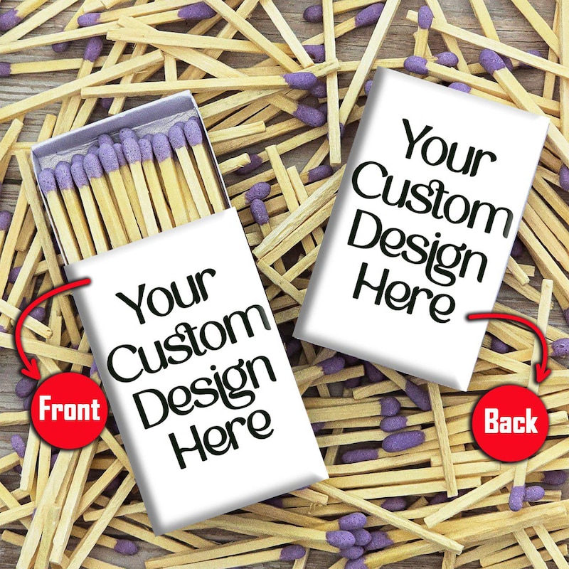 Custom Matchboxes - Etsy
