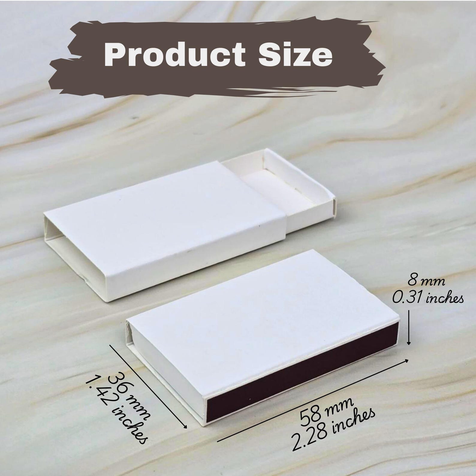 Blank White Matchboxes With Striker: DIY Crafts & Party Favors - Etsy