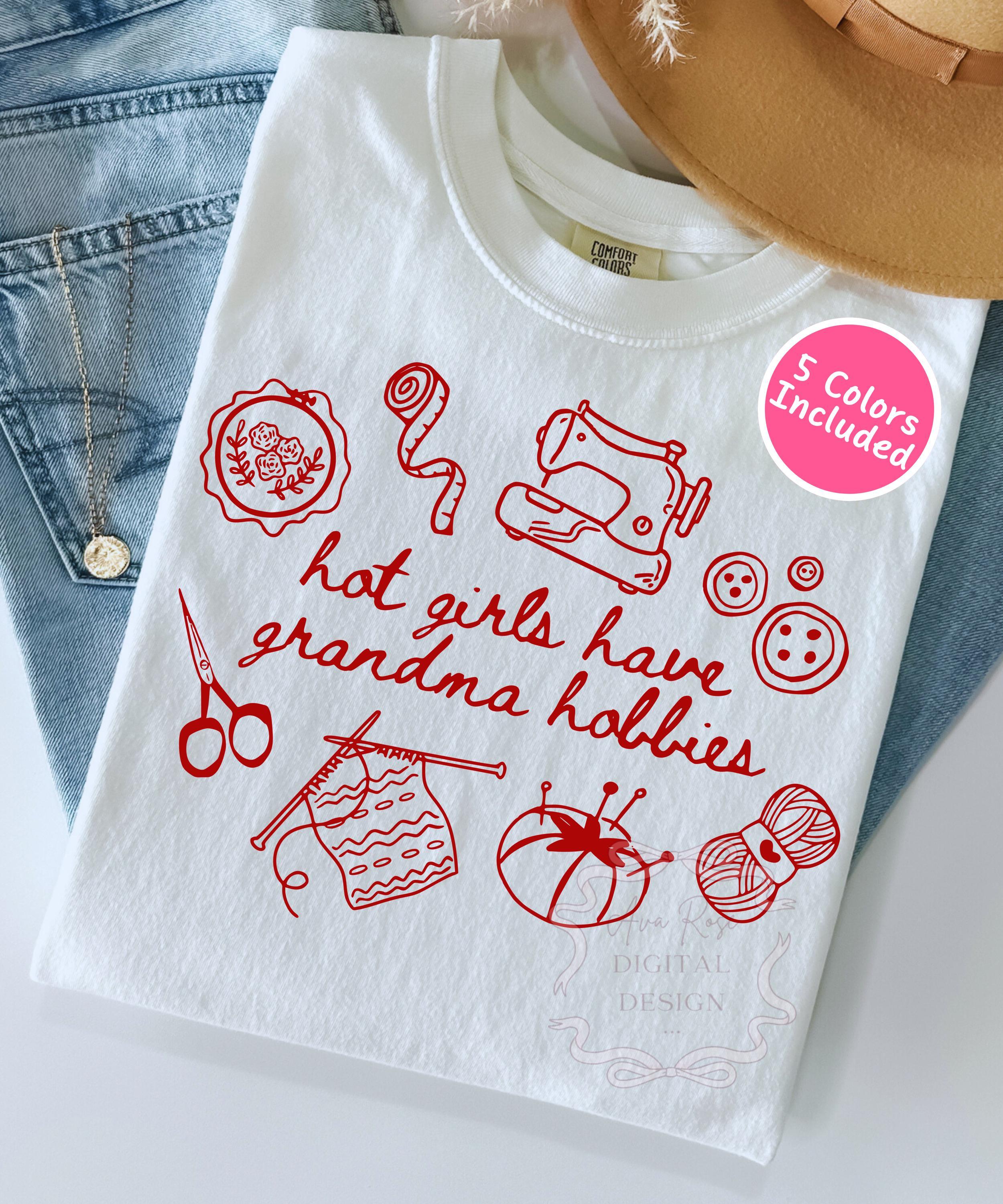 Funny Granny Era PNG SVG, Vintage Style Grandma Core Graphic, Thrifting ...