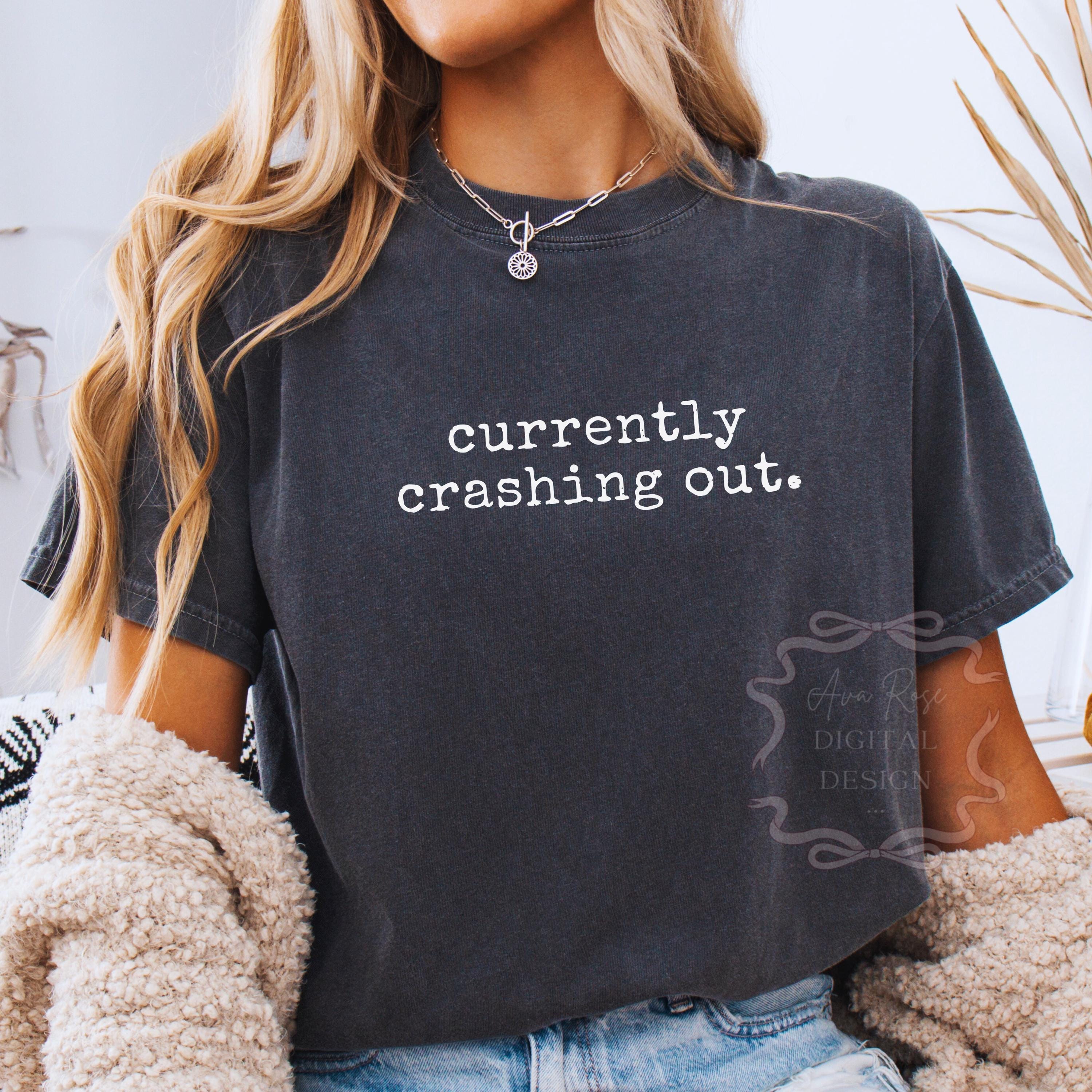 Crash Out Retro Funny Quote PNG, Sassy Sarcastic Shirt Design, Adult ...