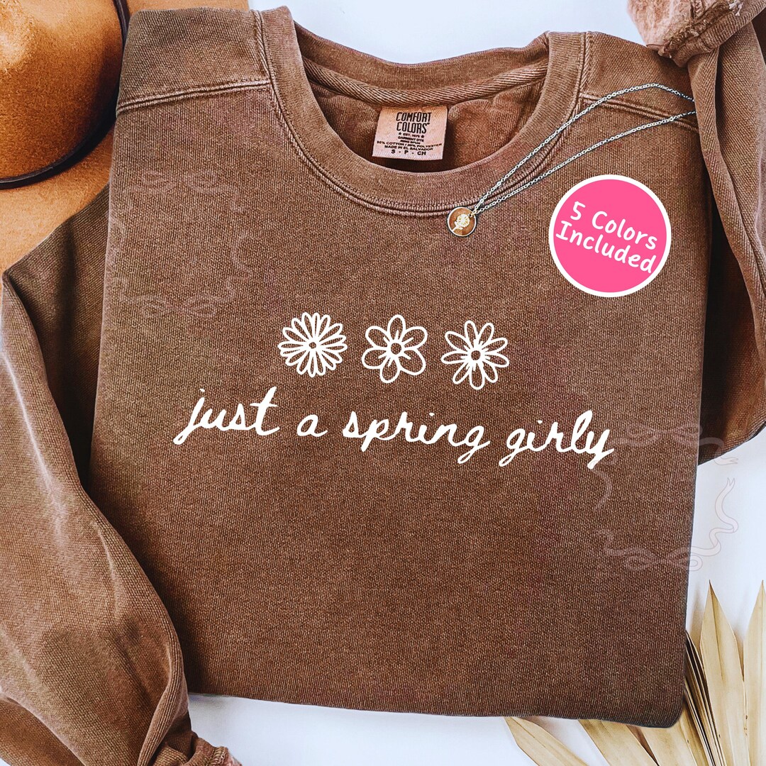 Trendy Spring PNG SVG, Minimal Quote Floral Shirt Png, Easter Flower ...