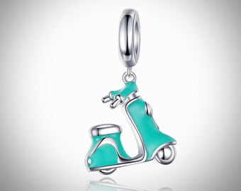 Motorcycle Pandora Charm | Etsy